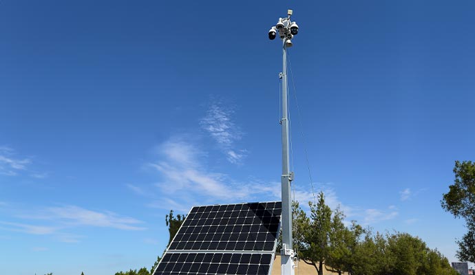 Portable Surveillance Unit Installation in Dallas-Fort Worth